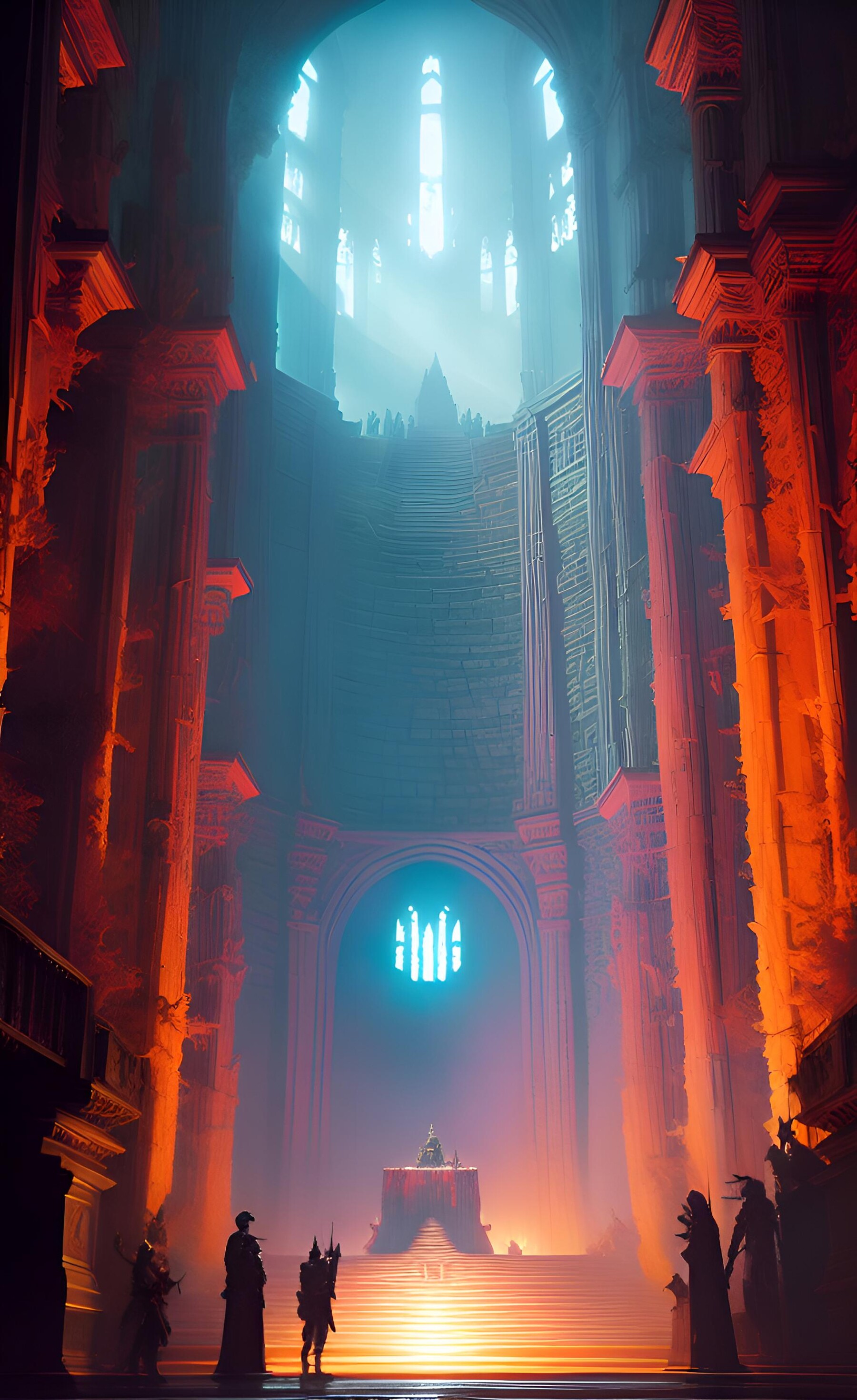 ArtStation - The Celestial Temple of Transcendence | Artworks