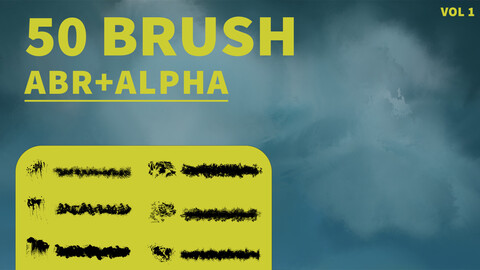 ArtStation - 50 Brush without any adjustments made for PHOTOSHOP ...