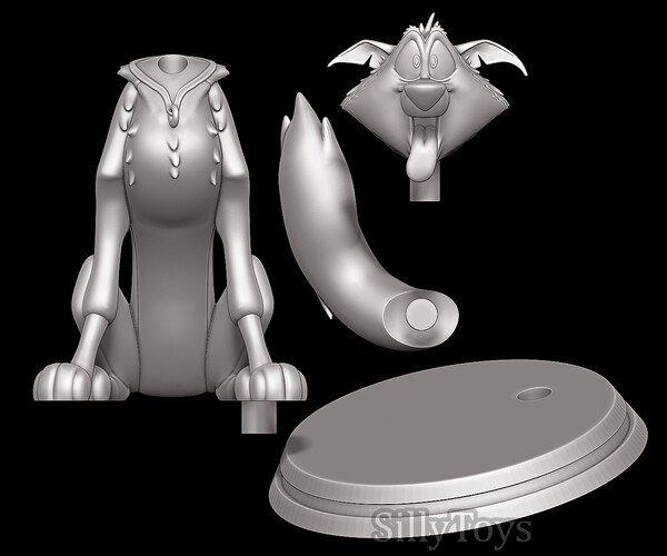 ArtStation - Star - Balto 3D print model | Artworks