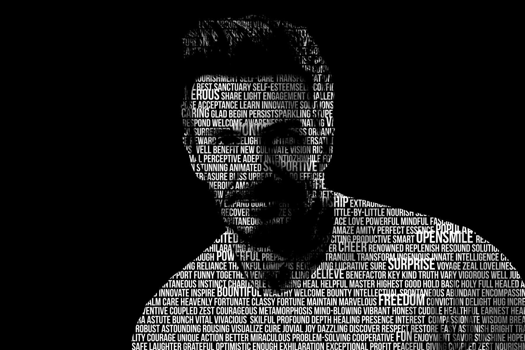 ArtStation - Picture Text Overlay Effect | Artworks