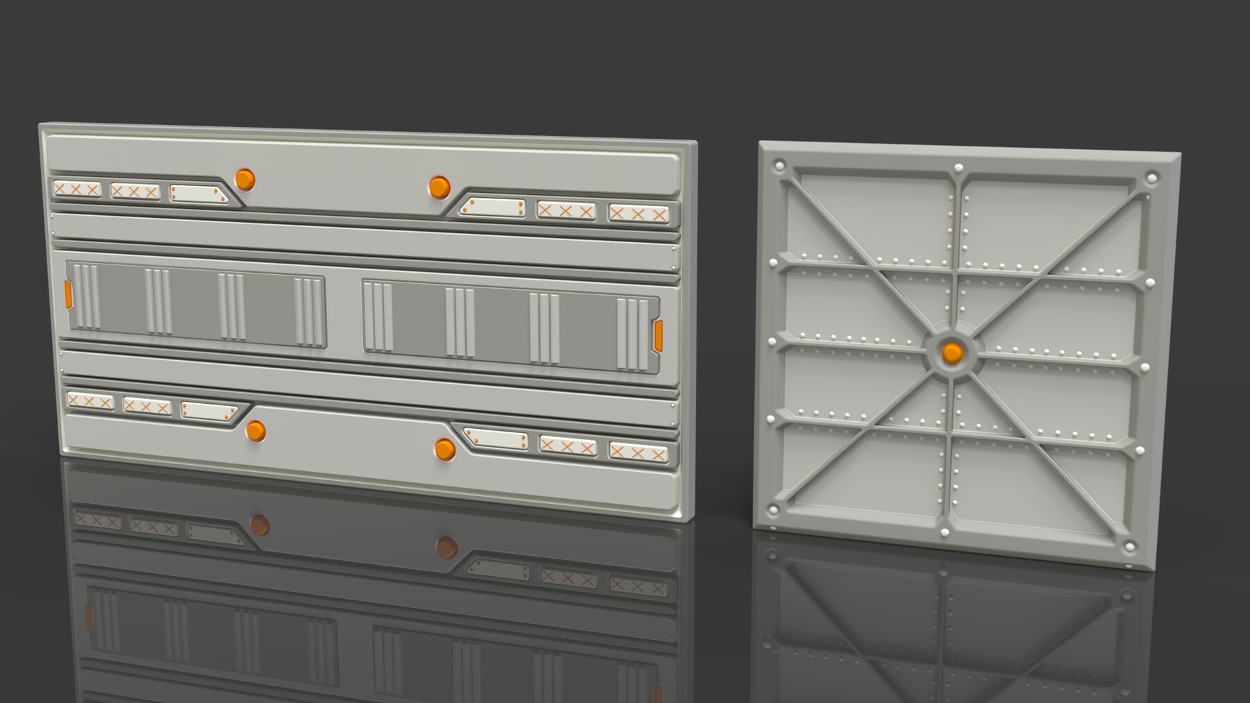 ArtStation - Sci-Fi Panels - Collection 3 - 20 pieces | Resources