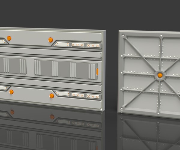 ArtStation - Sci-Fi Panels - Collection 3 - 20 pieces | Resources