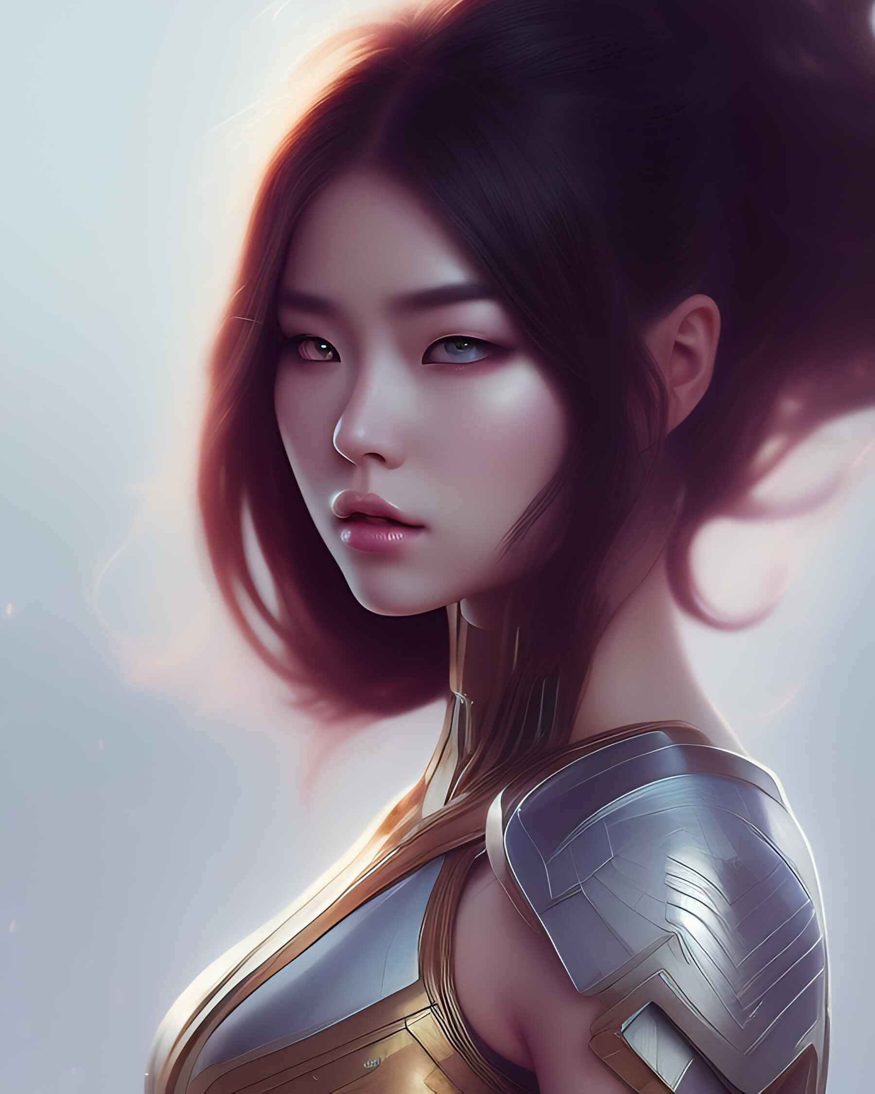 ArtStation - CUTE GIRL FUTURISTIC VOL 2 PACK -10 pcs | Artworks