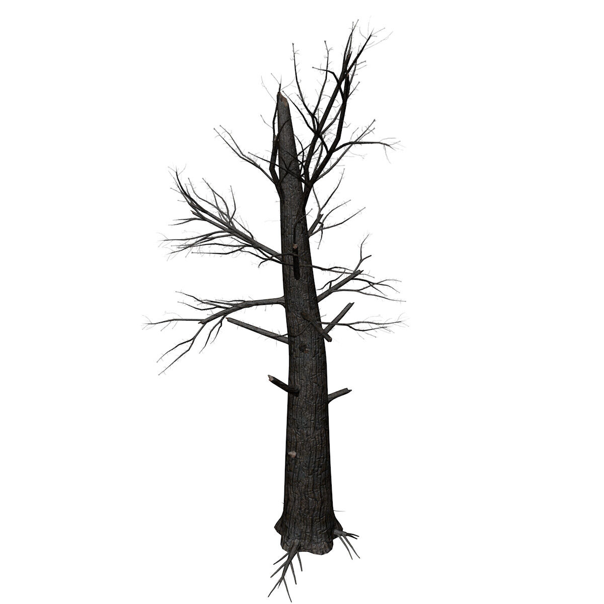 ArtStation - Burnt Tree #05 - High Poly Tree (3D Model) | Game Assets