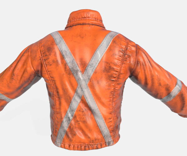 ArtStation - Workman Mining Safety Jacket | Game Assets