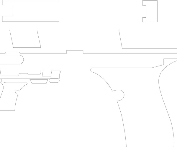 ArtStation - Springfield Hellcat Hand Gun,blank Design Custom, Ai ...