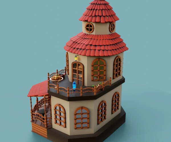 ArtStation - Magician's House | Resources