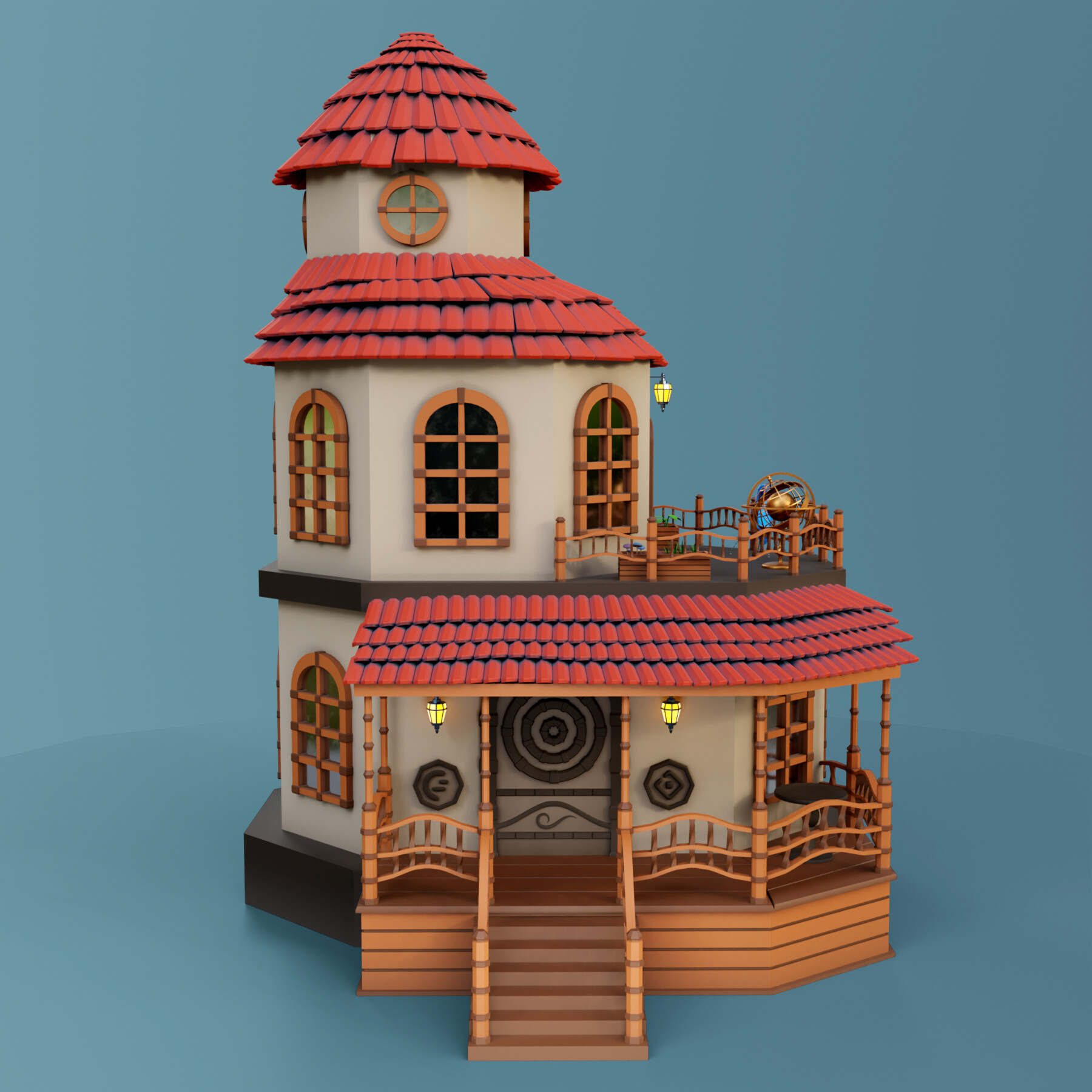 ArtStation - Magician's House | Resources