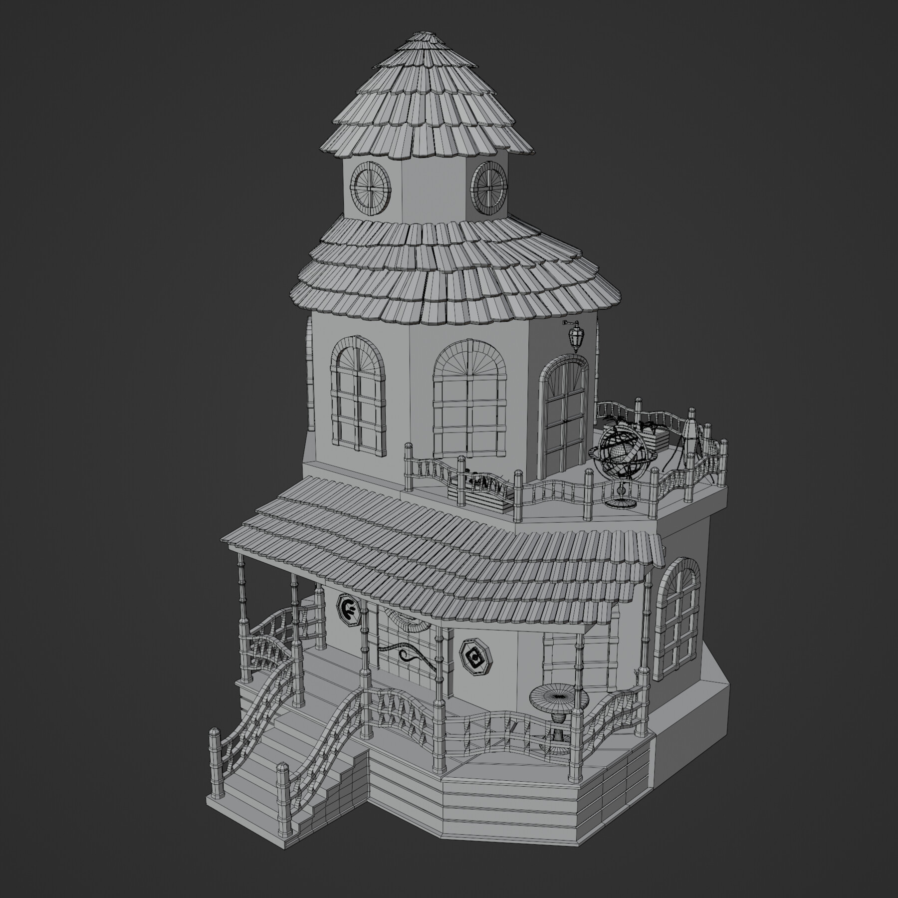 ArtStation - Magician's House | Resources