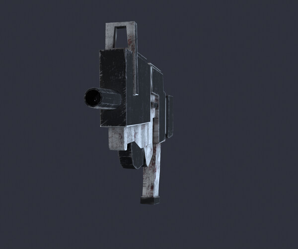 ArtStation - Low-Poly-Rifle | Game Assets