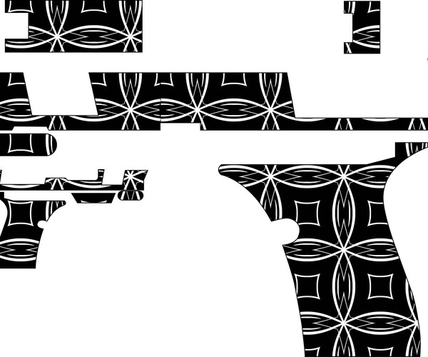 ArtStation - Springfield Hellcat Hand Gun, America Theme Design Custom ...