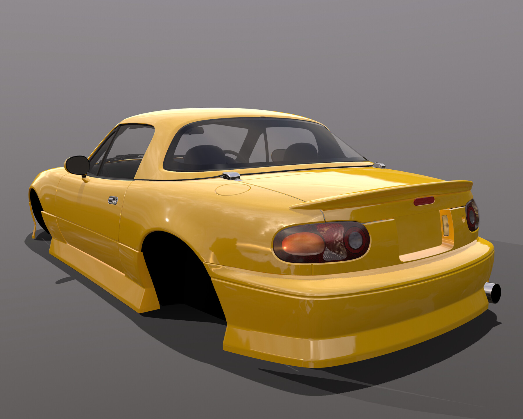 ArtStation - Mazda MX-5 Miata Arios Type 1 bodykit | Game Assets