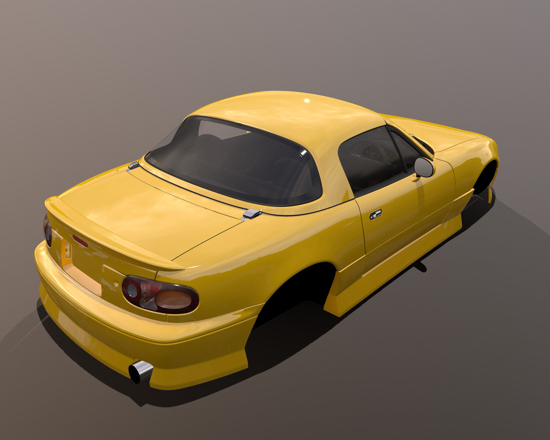 ArtStation - Mazda MX-5 Miata Arios Type 1 bodykit | Game Assets