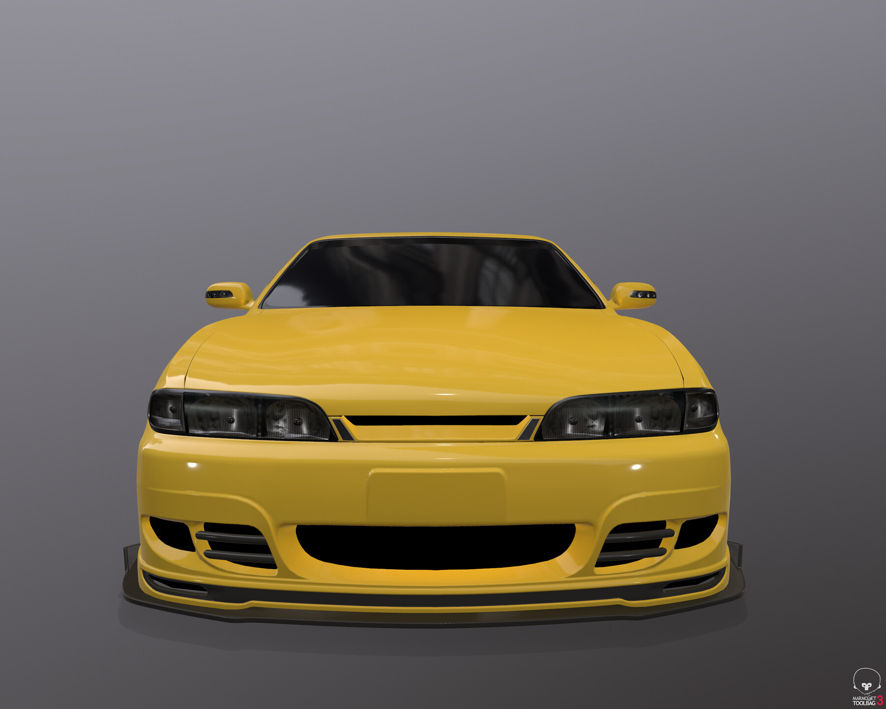ArtStation - Nissan Silvia S14 326 Power 3D-Star bodykit | Game Assets