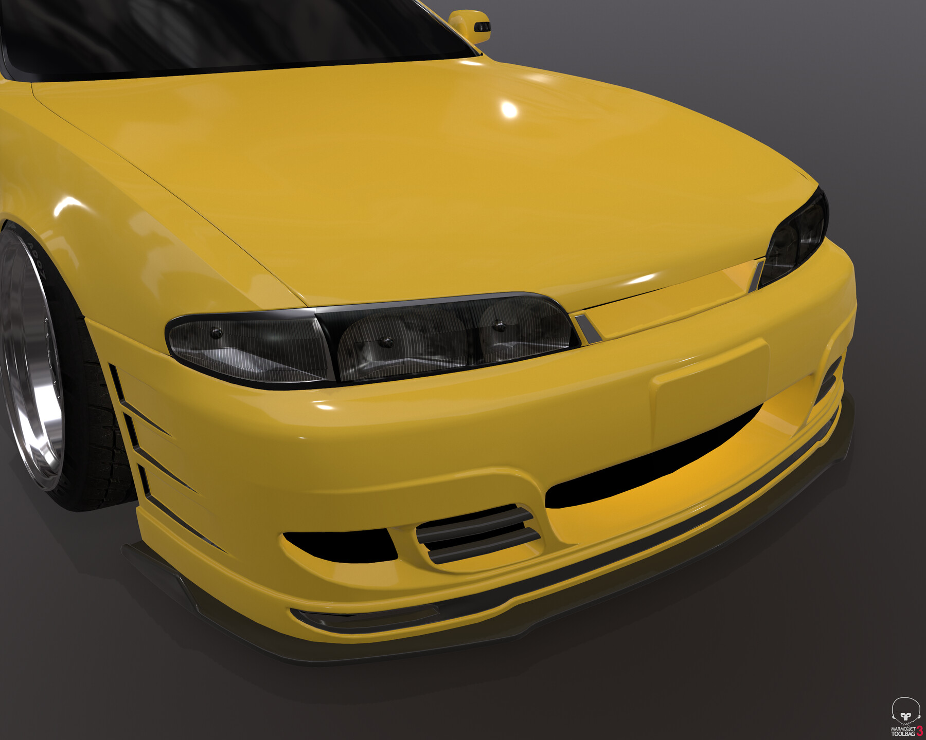 ArtStation - Nissan Silvia S14 326 Power 3D-Star bodykit | Game Assets