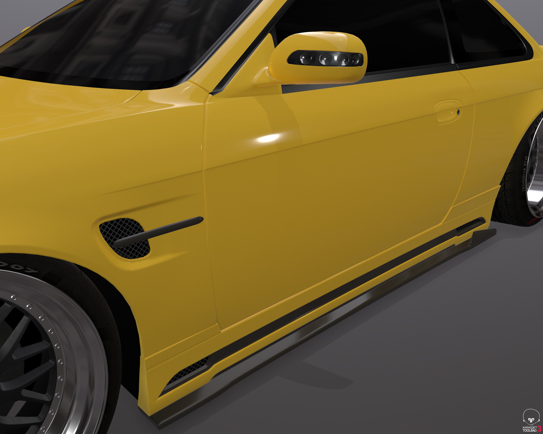 ArtStation - Nissan Silvia S14 326 Power 3D-Star bodykit | Game Assets