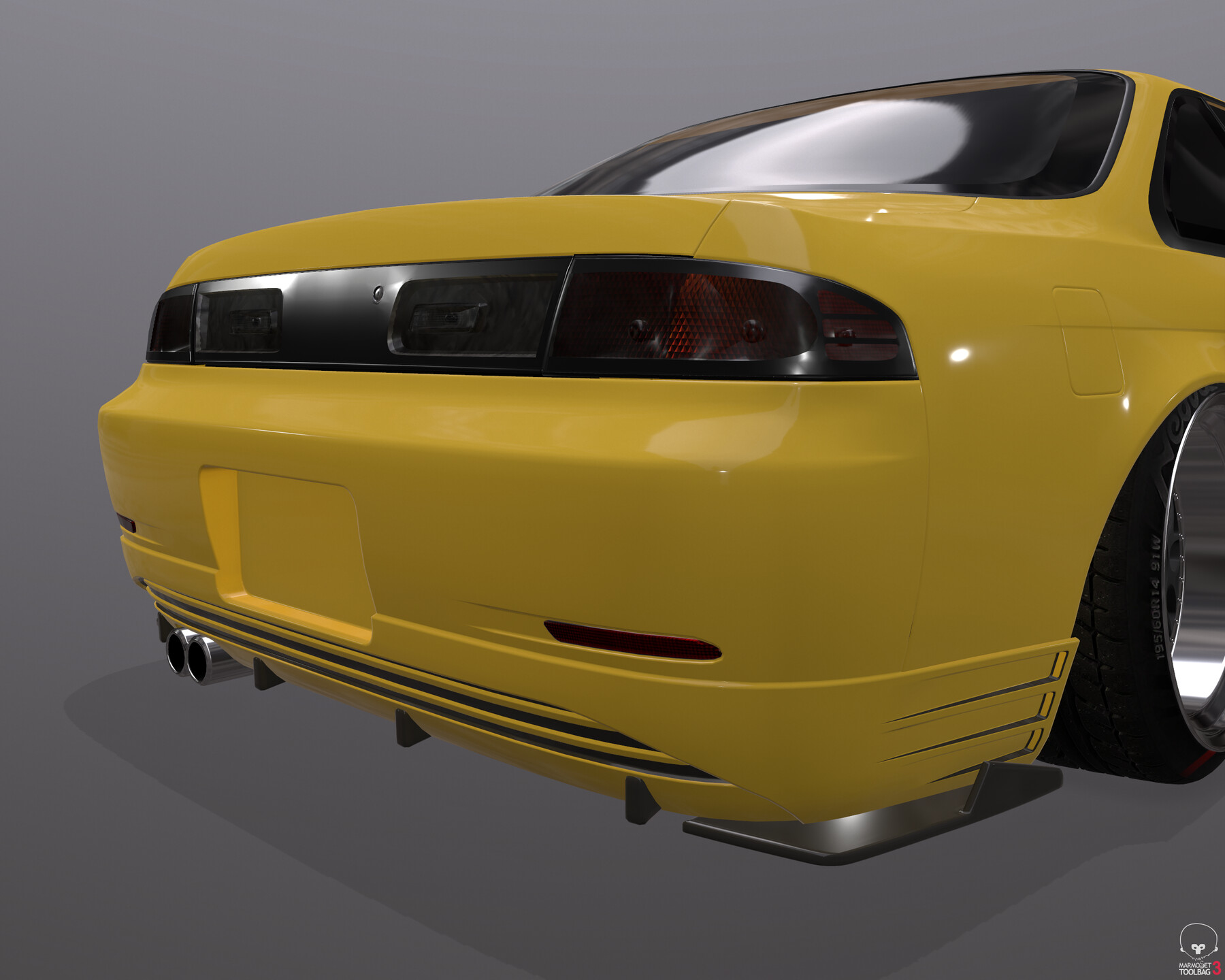 ArtStation - Nissan Silvia S14 326 Power 3D-Star bodykit | Game Assets