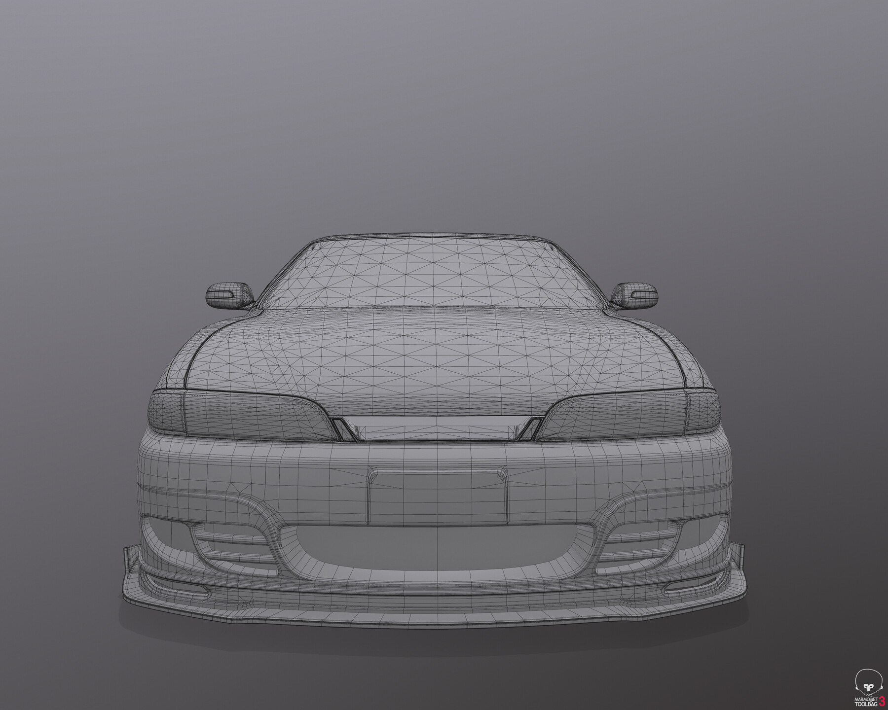 ArtStation - Nissan Silvia S14 326 Power 3D-Star bodykit | Game Assets