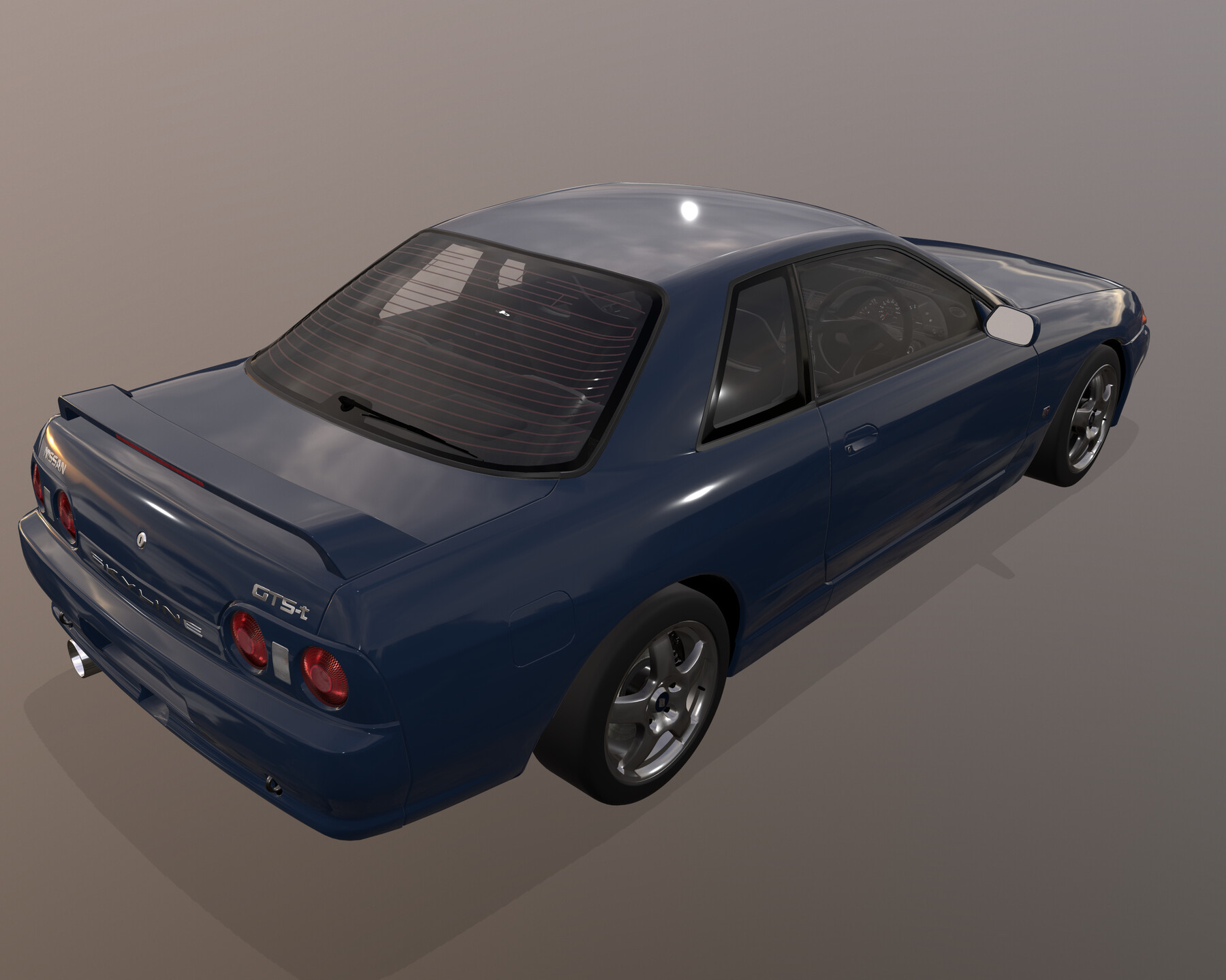 ArtStation - Nissan Skyline R32 GTS-t | Game Assets