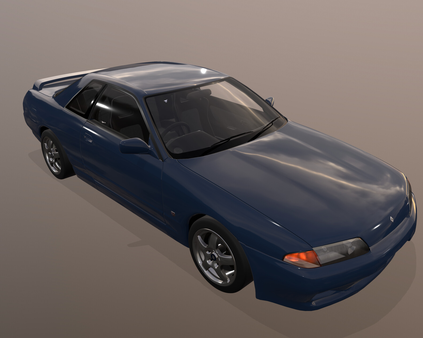 ArtStation - Nissan Skyline R32 GTS-t | Game Assets