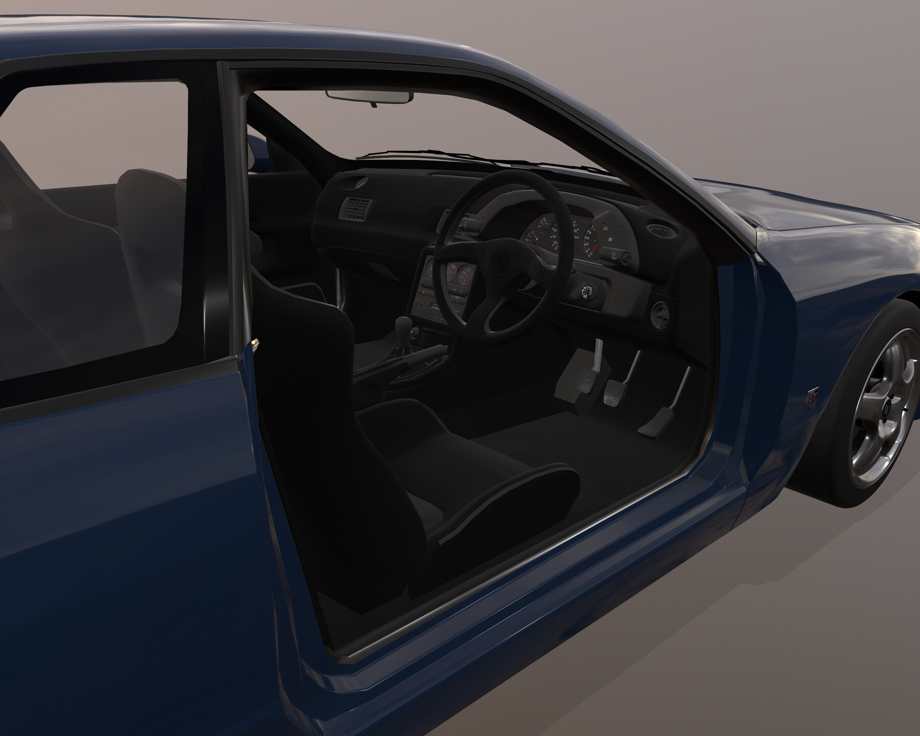 ArtStation - Nissan Skyline R32 GTS-t | Game Assets