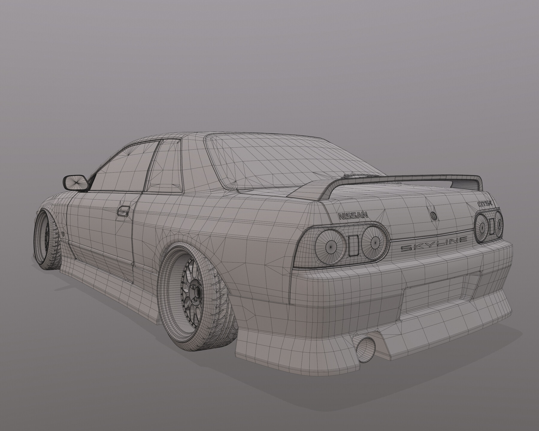 ArtStation - Nissan Skyline R32 GTS-t | Game Assets