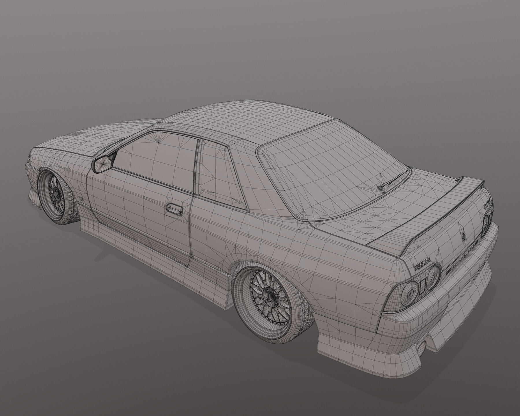 ArtStation - Nissan Skyline R32 GTS-t | Game Assets