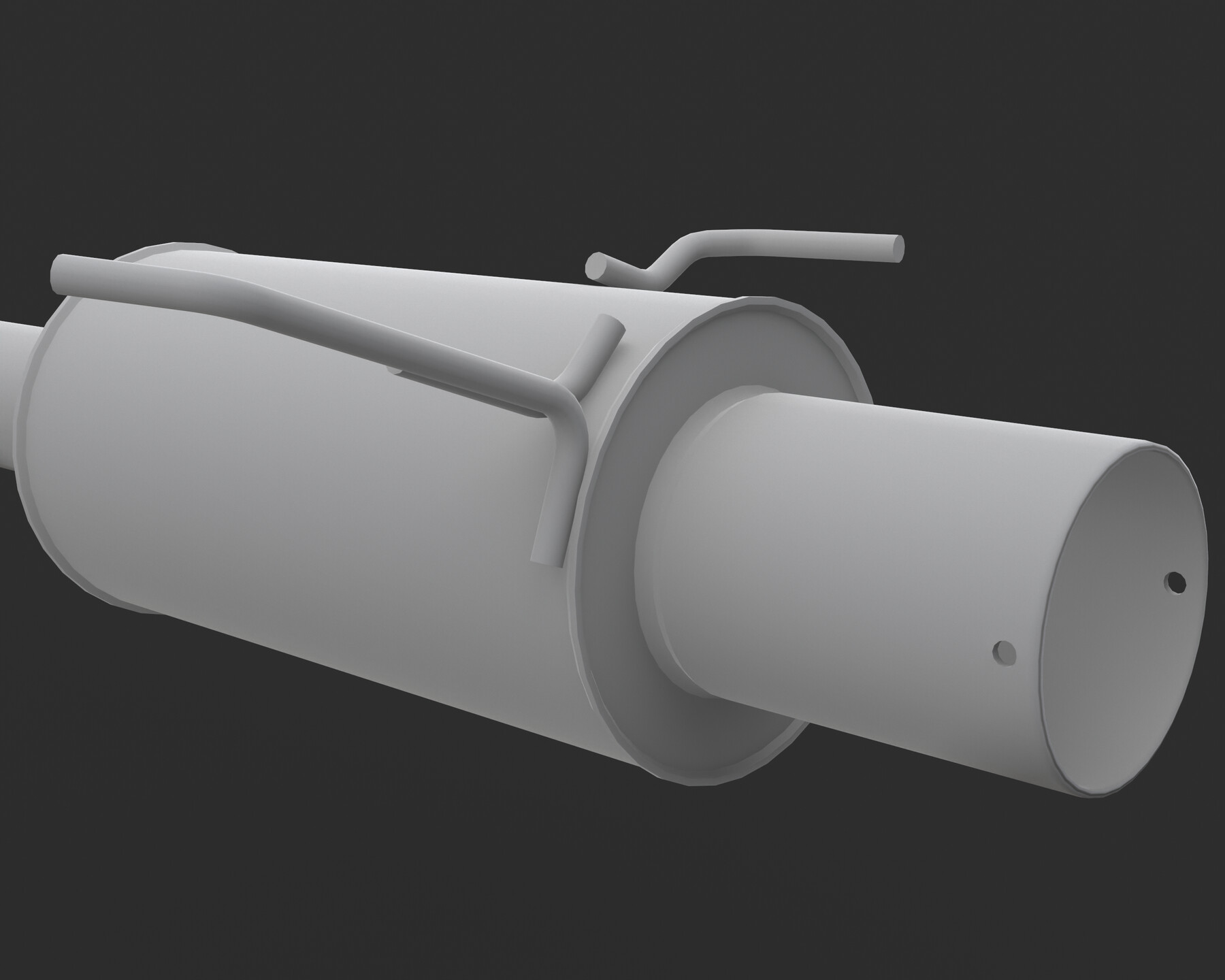 ArtStation - HKS Hi-Power Muffler | Game Assets
