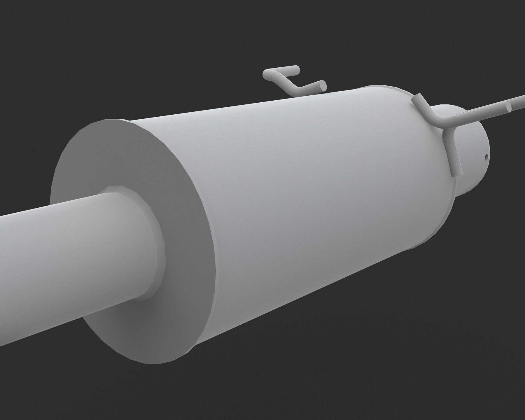 ArtStation - HKS Hi-Power Muffler | Game Assets