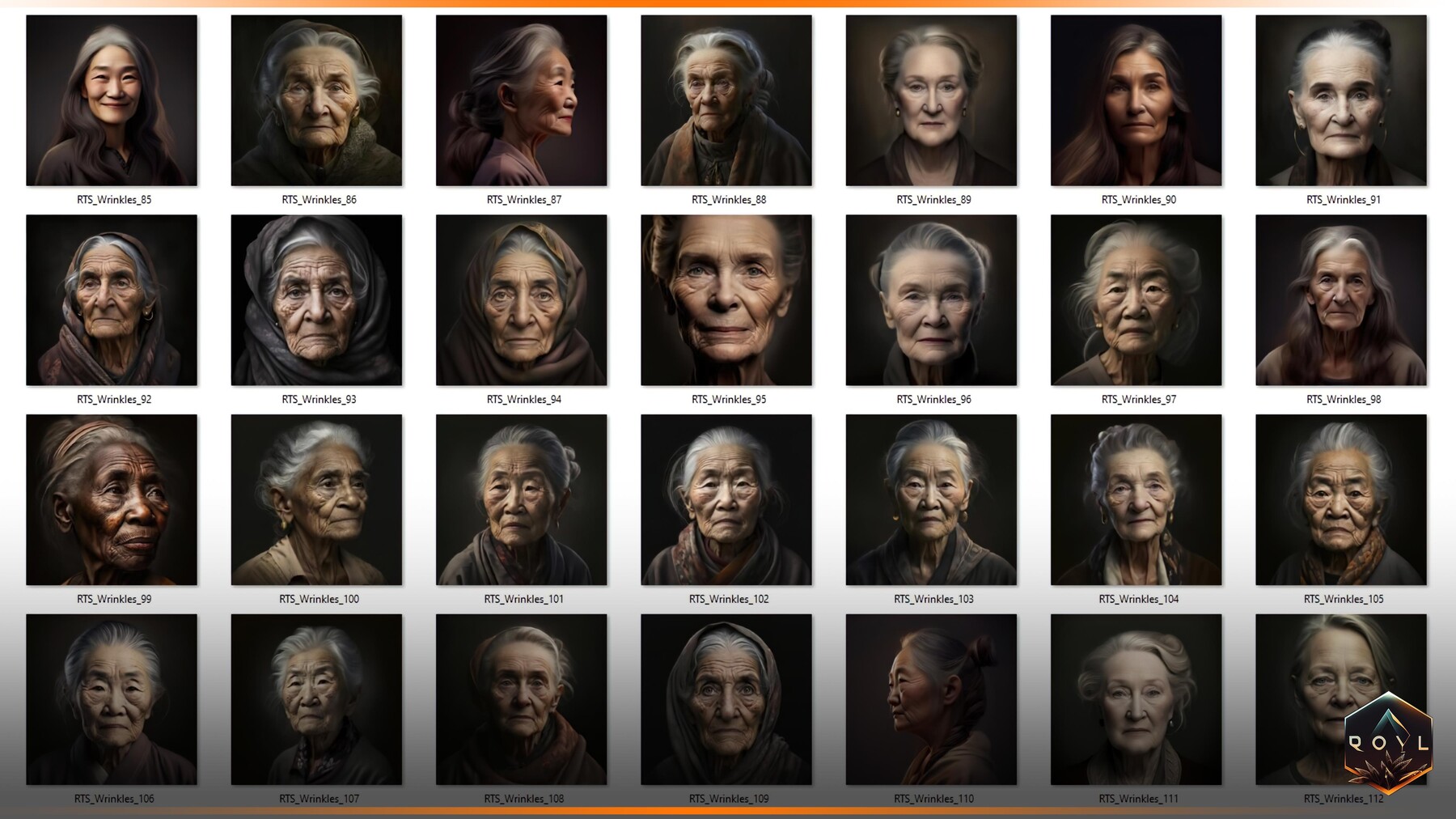 ArtStation - 203 Wrinkles Reference modeling /Designing Vol 01 | Artworks