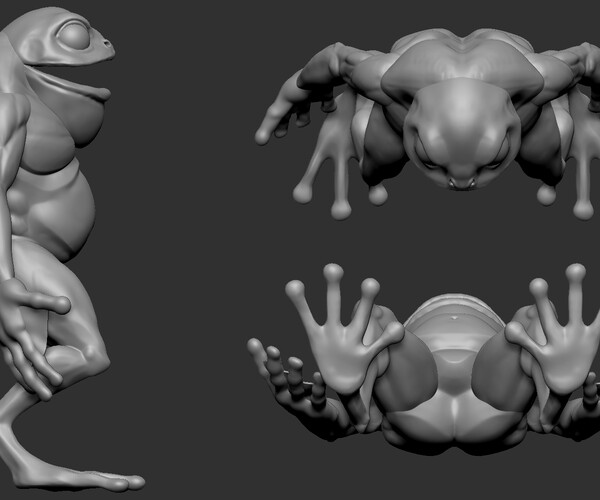 ArtStation - BASEMESH TOAD | Resources