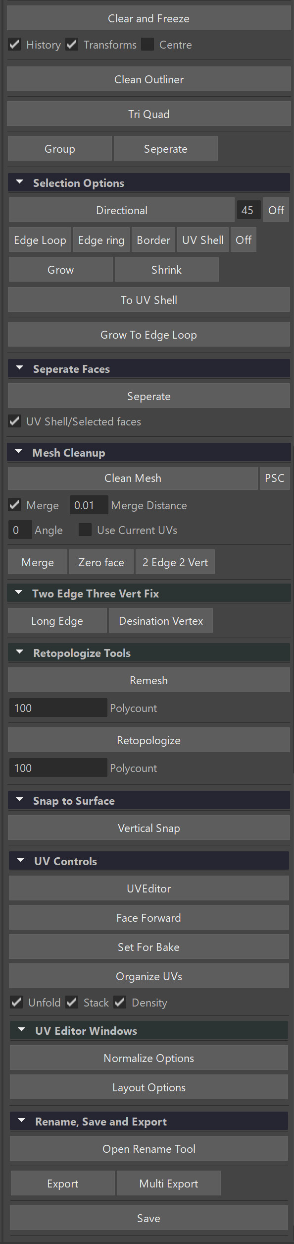 ArtStation - The Topo Tools - Tool set for Maya | Resources