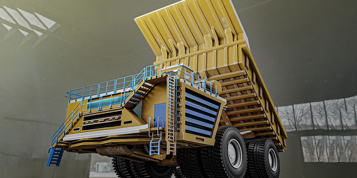 ArtStation - truck (Belaze 75710) | Game Assets