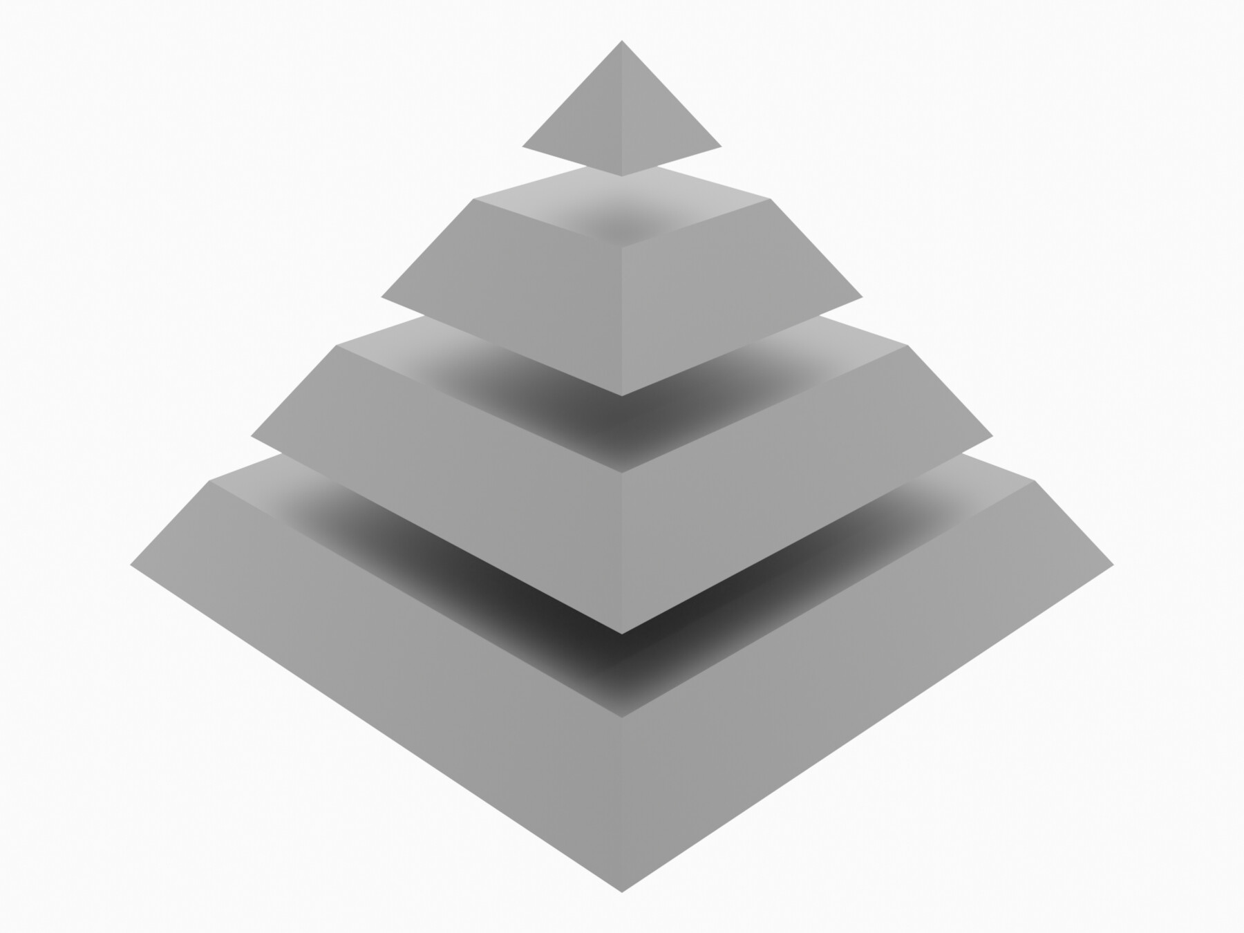 ArtStation - Pyramid Separated in 4 Parts | Game Assets