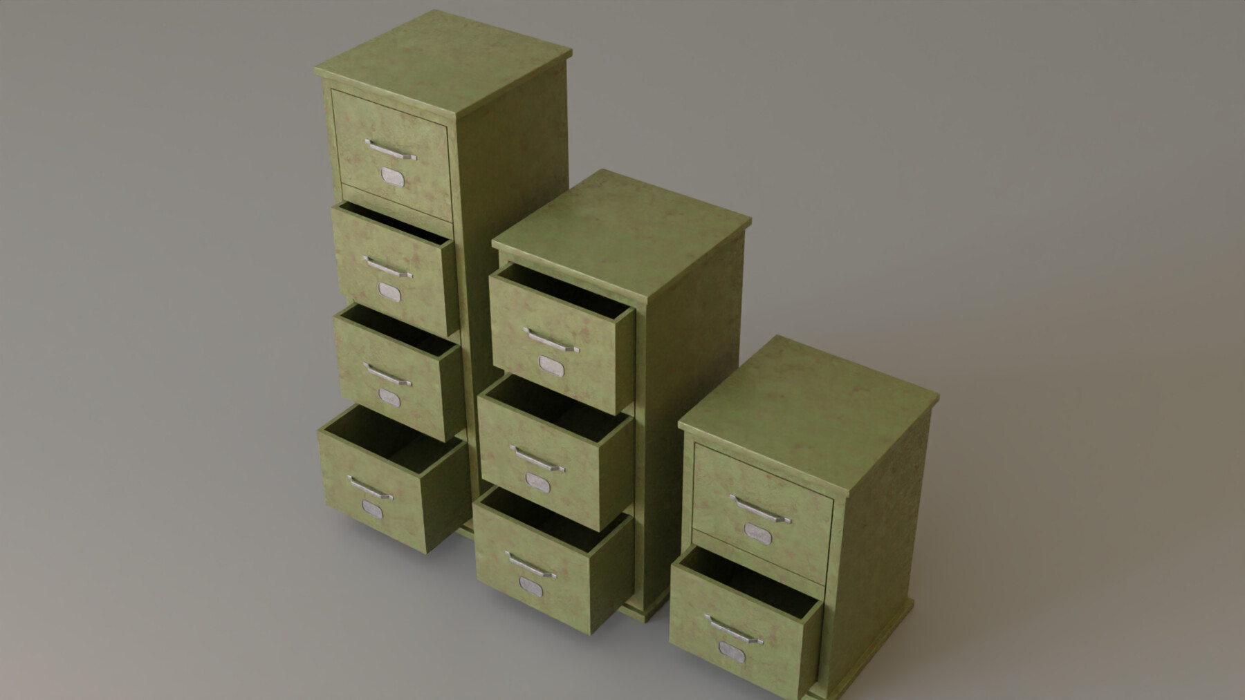 ArtStation - File Cabinet Asset | Game Assets