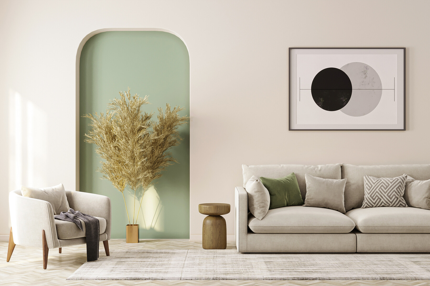 ArtStation - Interior livingroom scene 05 | Resources