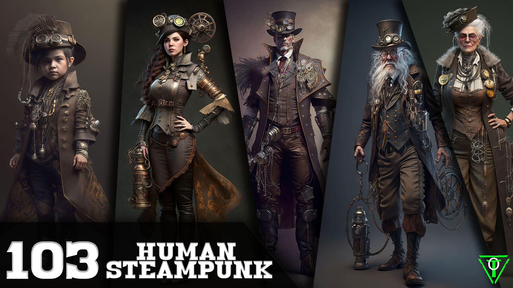 ArtStation - 103 HUMAN steampunk (More Than 8K Resolution) | Artworks