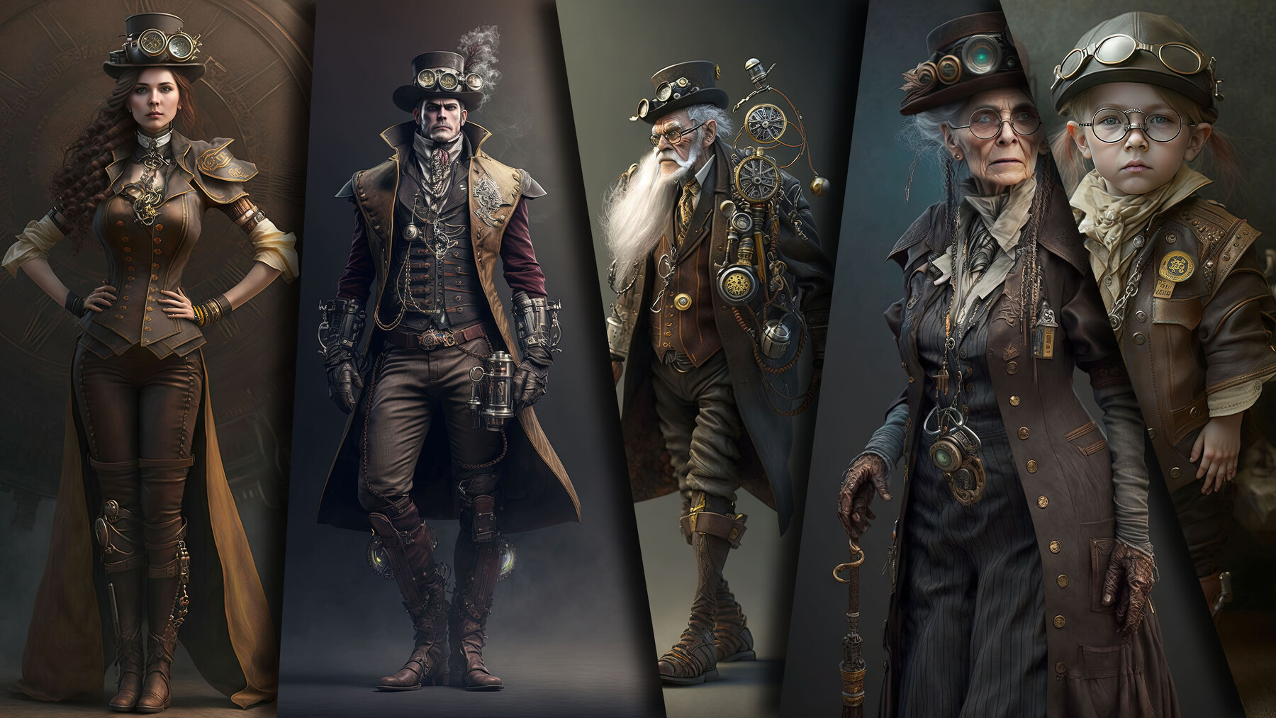 ArtStation - 103 HUMAN steampunk (More Than 8K Resolution) | Artworks