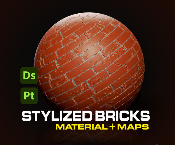 ArtStation - Stylized Bricks | Resources