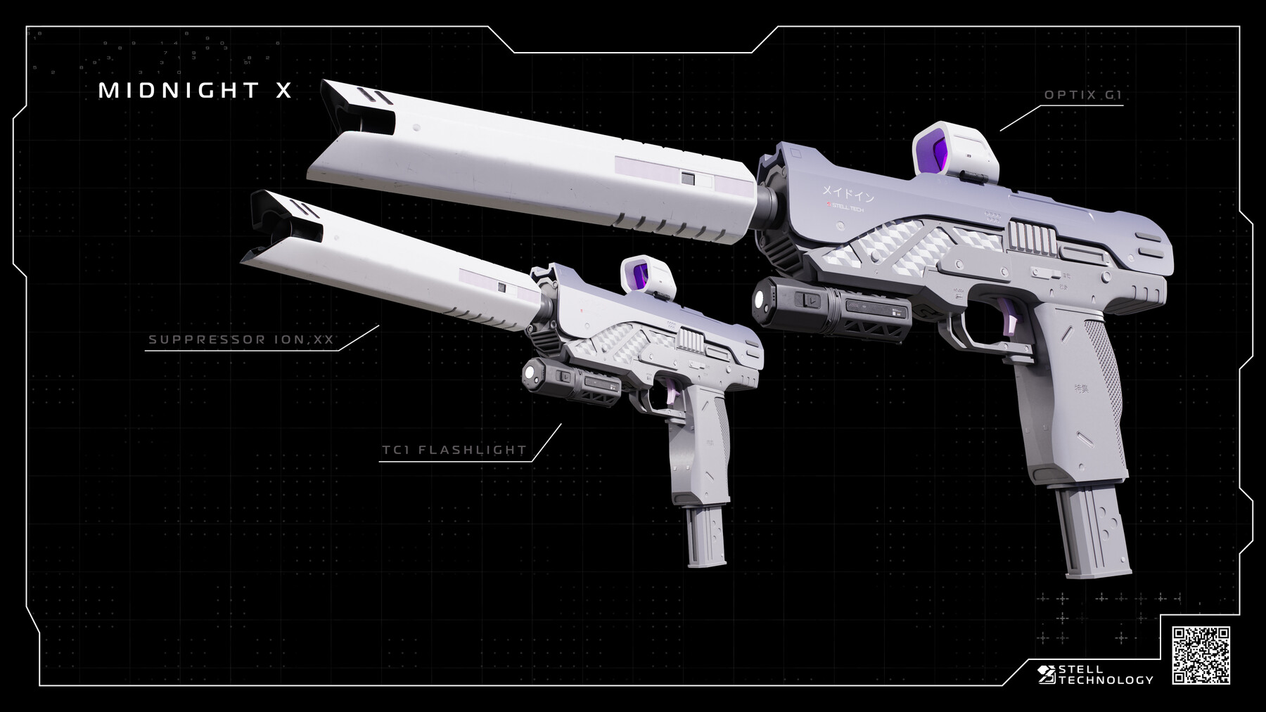 ArtStation - WEAPON MODULES PACK 1 | STELL TECH | Game Assets