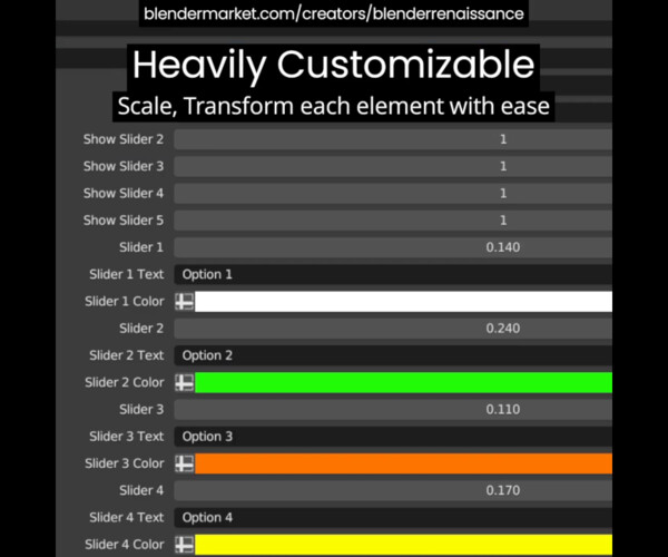 ArtStation - Info Graphs For Blender (Using Geometry Nodes) | Resources