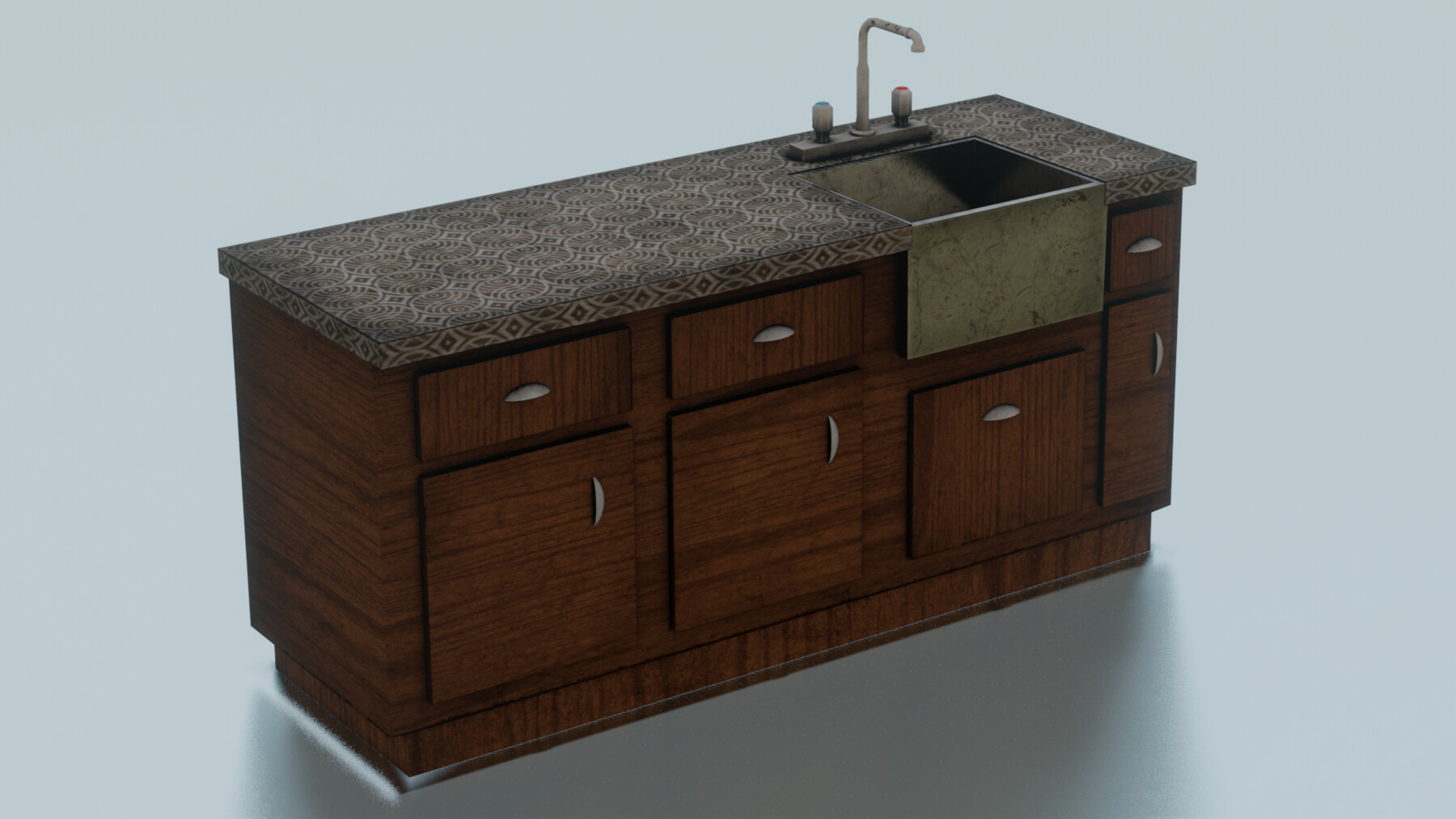 ArtStation - Faucet game ready 3D model | Game Assets