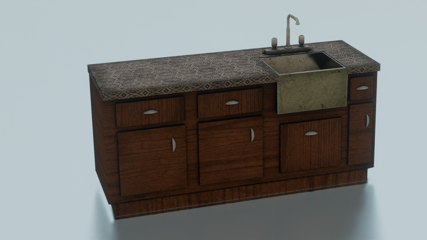 ArtStation - Faucet game ready 3D model | Game Assets