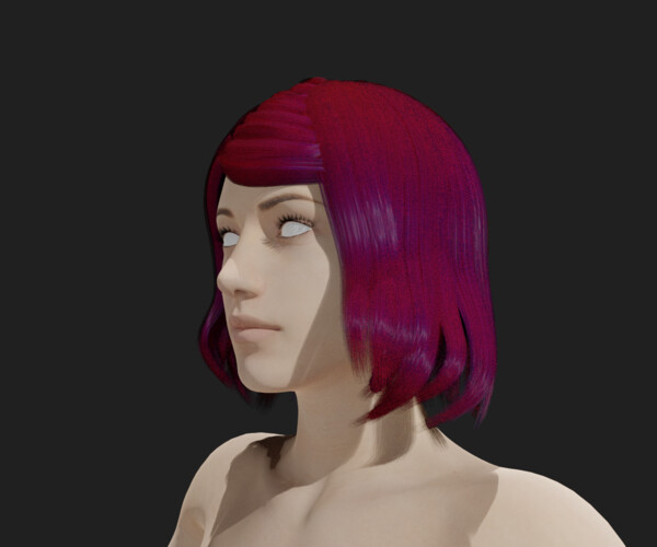 ArtStation - 3D Hair pack with 14 assets | Game Assets