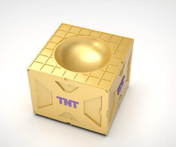 ArtStation - EGG HOLDER AS A TNT EXPLOSIVE CONTAINER | Resources