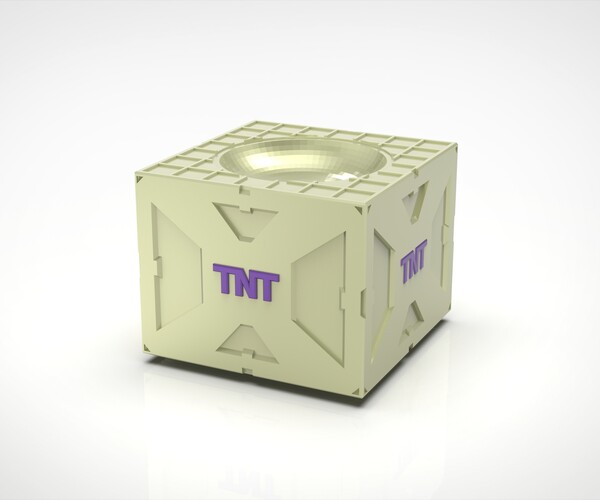 ArtStation - EGG HOLDER AS A TNT EXPLOSIVE CONTAINER | Resources