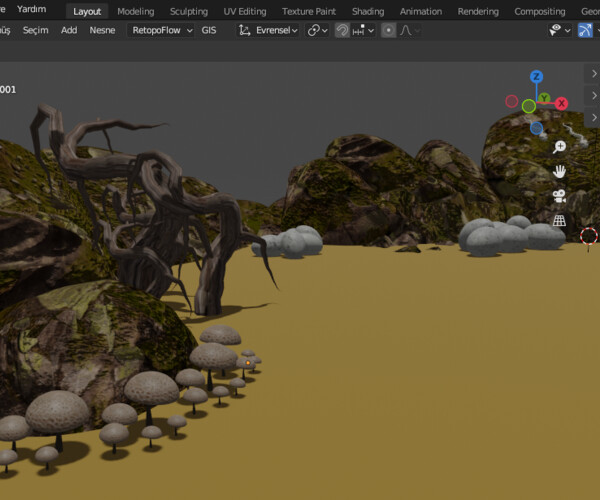 ArtStation - Snake Nest | Game Assets