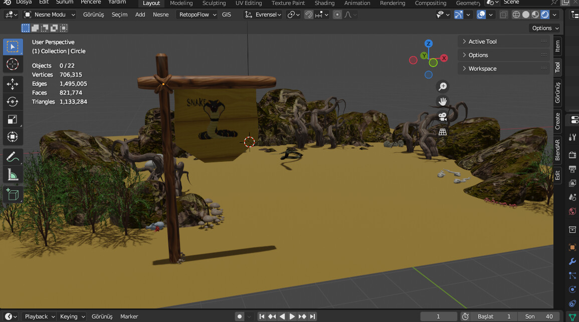 ArtStation - Snake Nest | Game Assets