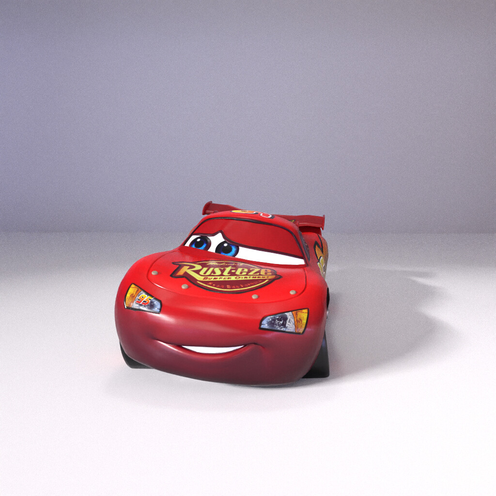 ArtStation - lightning McQueen Vehicle 3d 3D print model | Resources