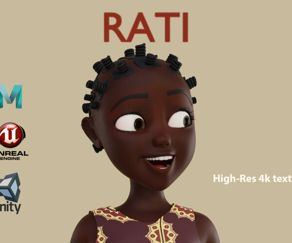 ArtStation - RATI RIG MAYA VERSION | Game Assets